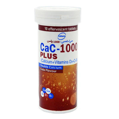 CAC-1000 PLUS TABLET COLA 10s — Meri Pharmacy