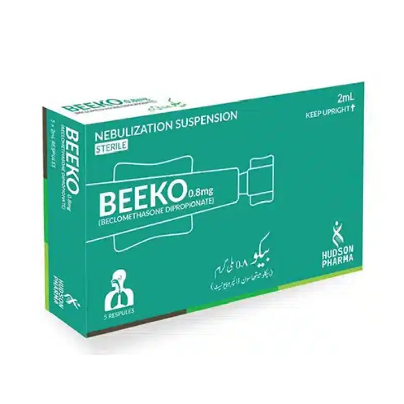 BEEKO PLUS 0.8MG/1.6MG 2ML NEBULIZATION SUSPENSION 2X5S | Meri Pharmacy