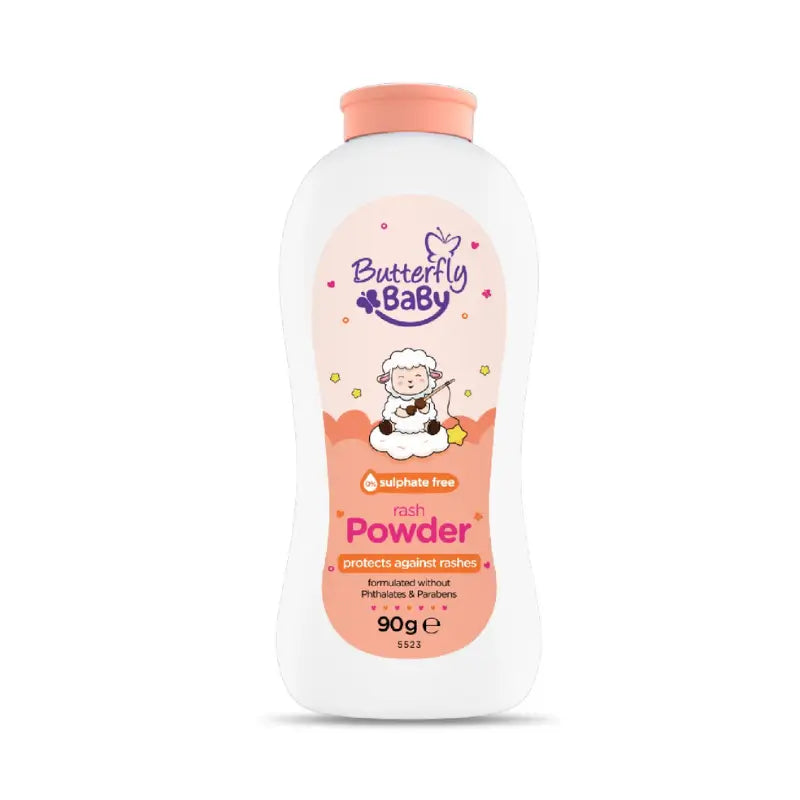 BUTTERFLY BABY RASH POWDER 90GRM 1S | Meri Pharmacy
