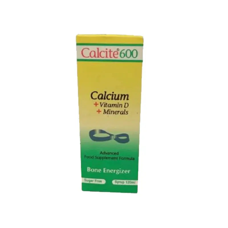 CALCITE 600MG SYRUP 120ML 1S | Meri Pharmacy