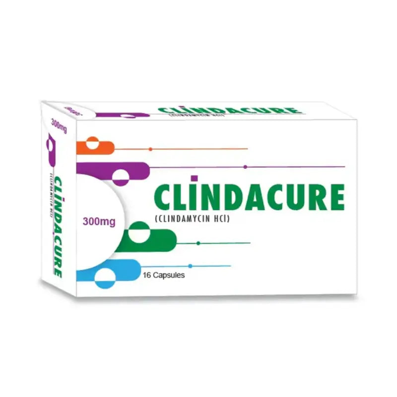 CLINDACURE CAPSULE 300MG 10S | Meri Pharmacy