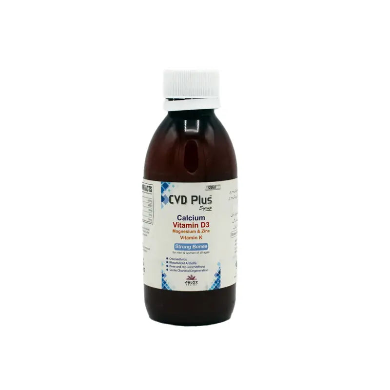 CVD PLUS SYRUP 120ML 1S | Meri Pharmacy