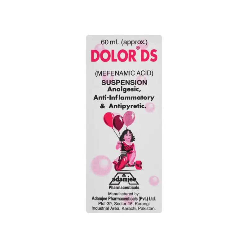 DOLOR DS 60ML SYRUP 1S | Meri Pharmacy