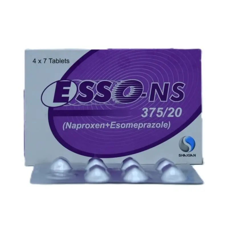 ESSO NS 375/20MG TABLETS 4X7'S | Meri Pharmacy