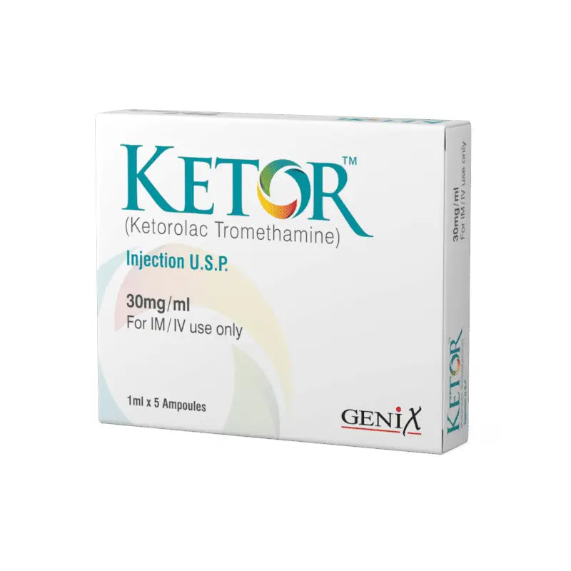 KETOR INJECTION 30MG/1ML 1X5S | Meri Pharmacy
