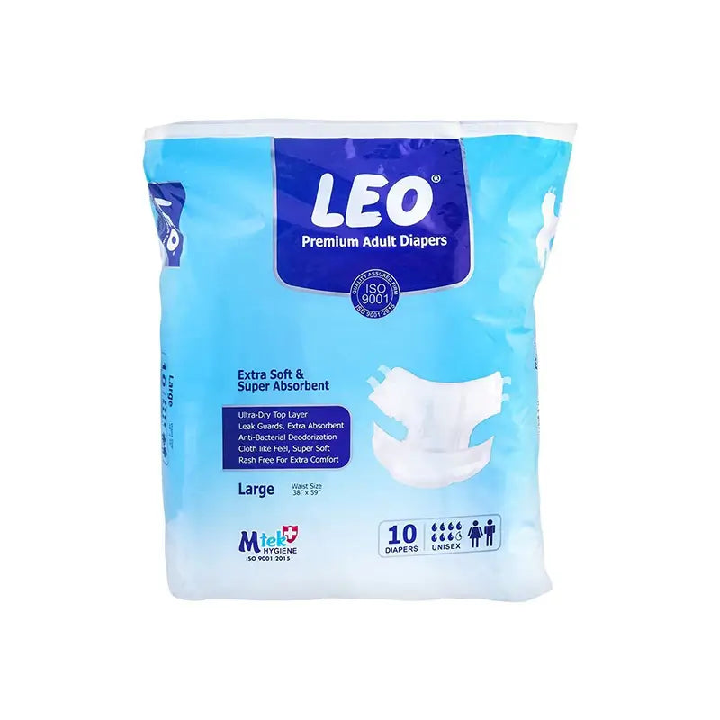 LEO ADULT DIAPER (L) 1X10'S (RELIABLE) | Meri Pharmacy