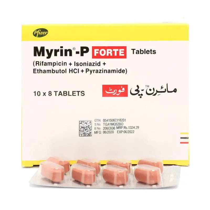 MYRIN-P FORTE TABLET 10X10S | Meri Pharmacy