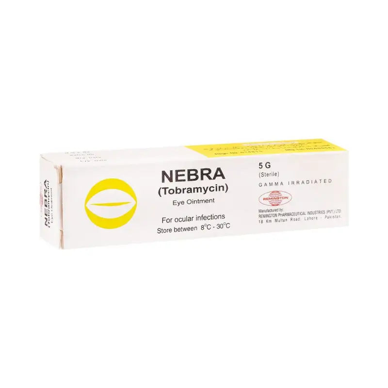NEBRA EYE OINTMENT 5G 1S | Meri Pharmacy