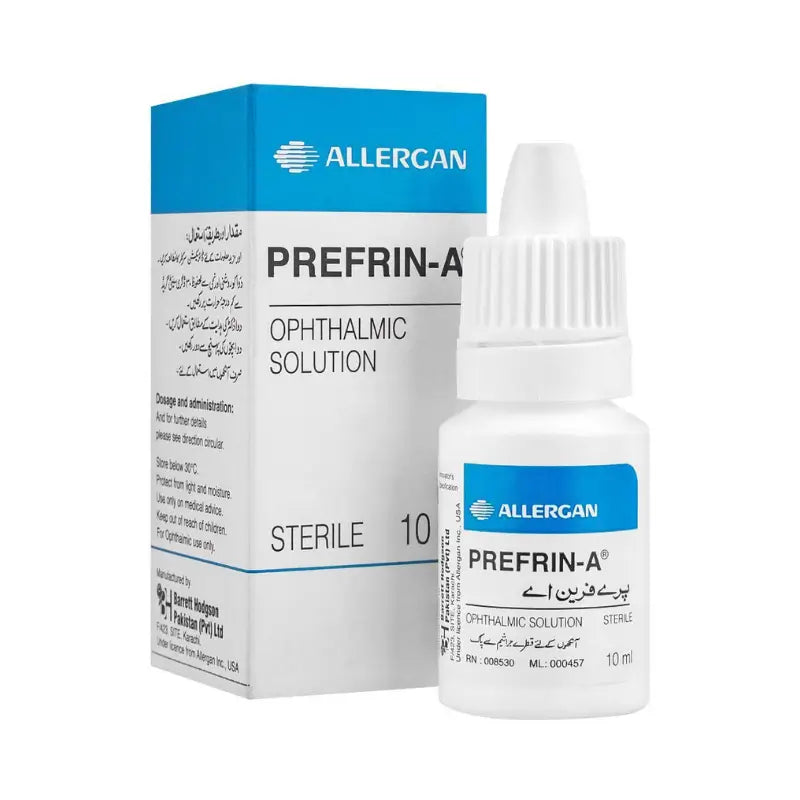 PREFRIN A EYE DROP 10ML 1S | Meri Pharmacy