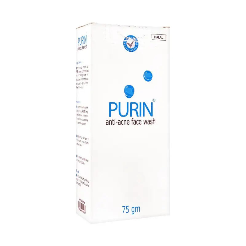 PURIN ANTI-ACNE FACE WASH 75GM 1S | Meri Pharmacy