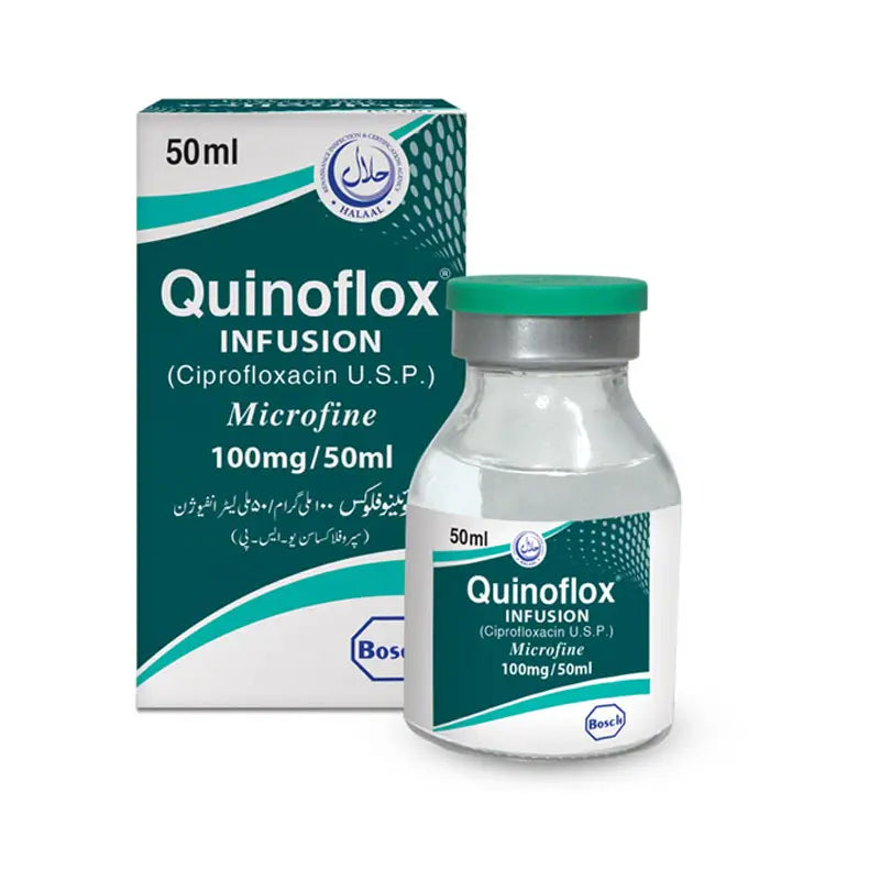 QUINOFLOX INJECTION 100MG 50ML 1S | Meri Pharmacy