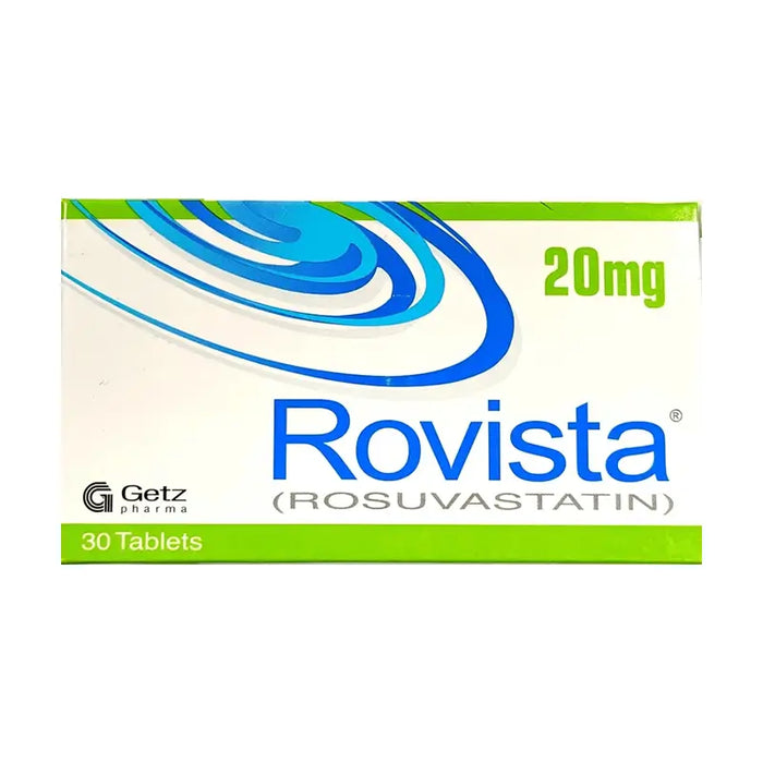 ROVISTA TABLET 20MG 3X10'S | Meri Pharmacy