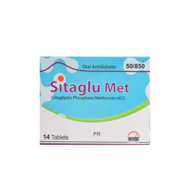SITAGLU MET TABLET 50/850MG 4X7S | Meri Pharmacy