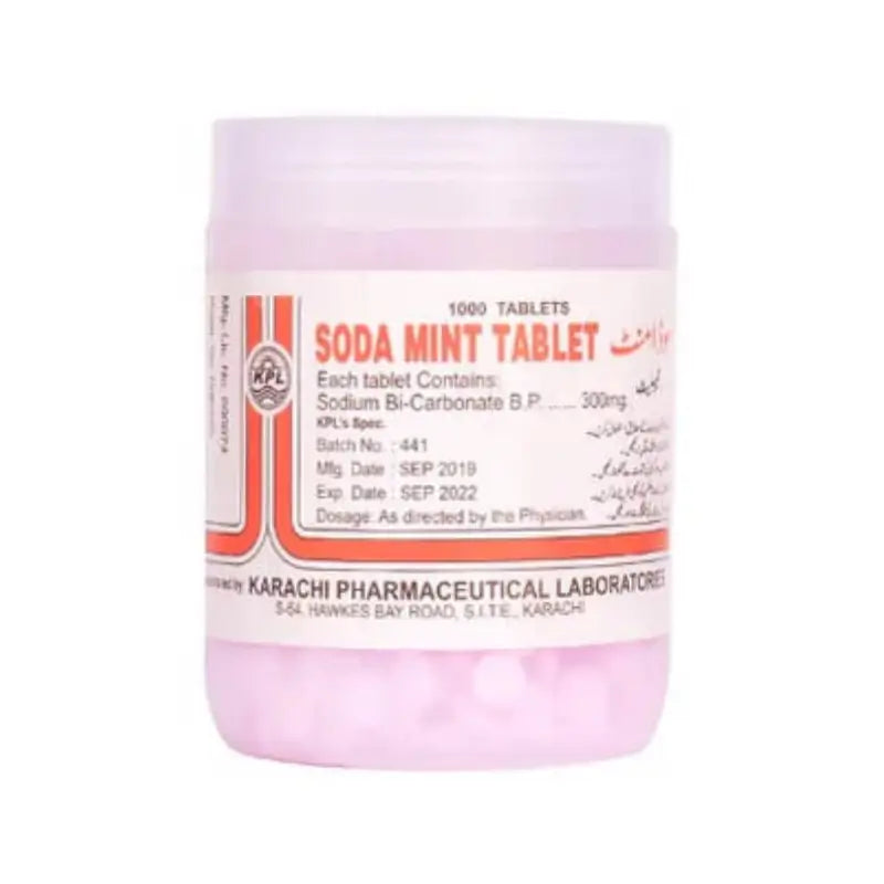 SODAMINT TABLET 1000S | Meri Pharmacy