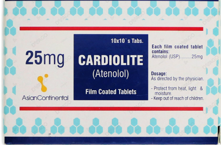CARDIOLITE TABLET 25 MG 10X10S | Meri Pharmacy