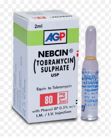 NEBCIN 80MG/2ML INJECTION 1S | Meri Pharmacy
