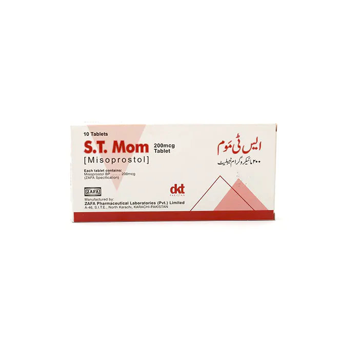 S.T. MOM 200MG TABLET 10S | Meri Pharmacy