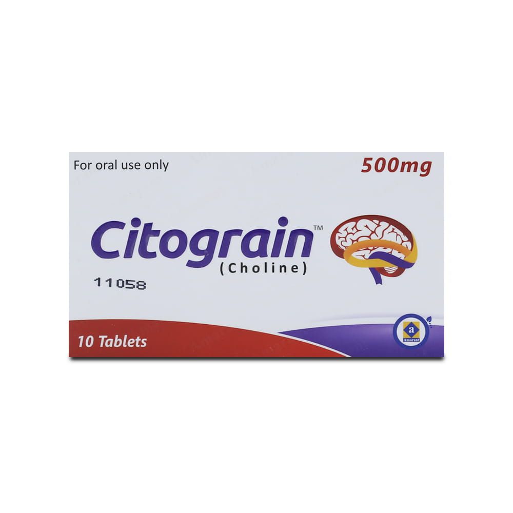 CITOGRAIN TABLET 500MG 10S — Meri Pharmacy