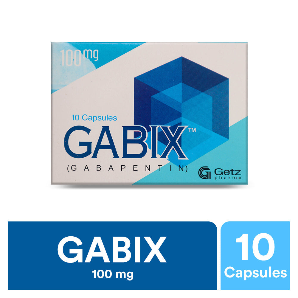 GABIXCAPSULE 100 MG 10S — Meri Pharmacy