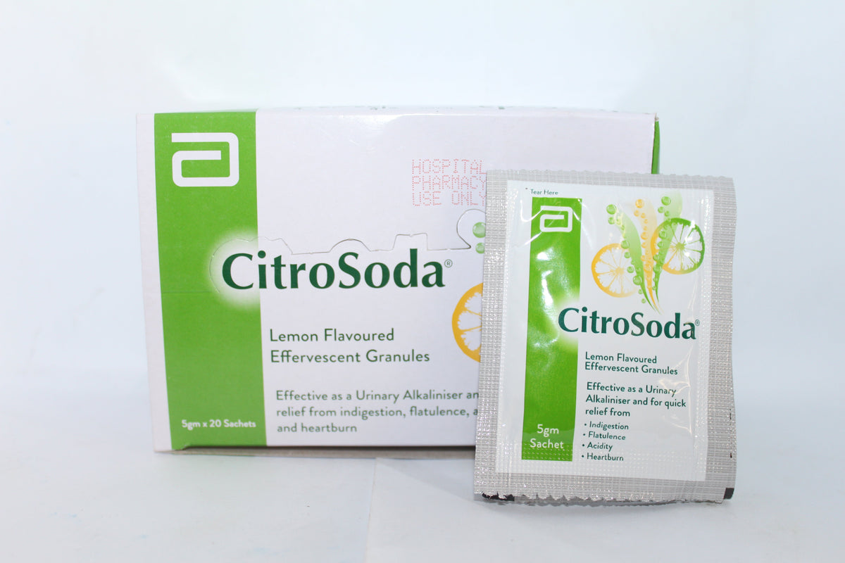 CITRO SODA LEMON 5G SACHET 1X20S — Meri Pharmacy