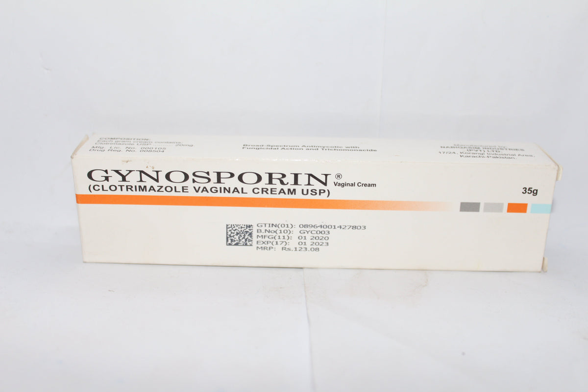GYNOSPORIN VAGINAL CREAM 2 % 35GM 1S — Meri Pharmacy