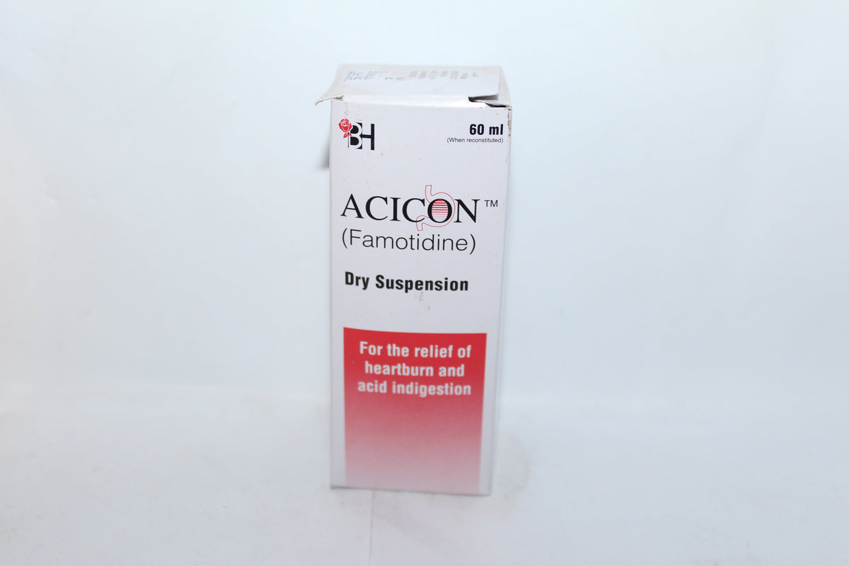 ACICON 10MG/5ML DRY SUSPENSION 1S — Meri Pharmacy