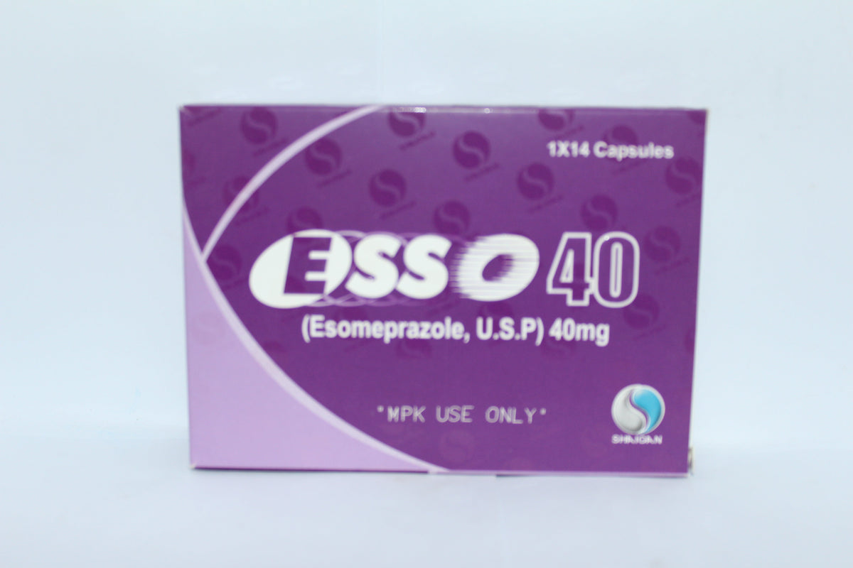 ESSO 40 CAPSULE 14S | Meri Pharmacy