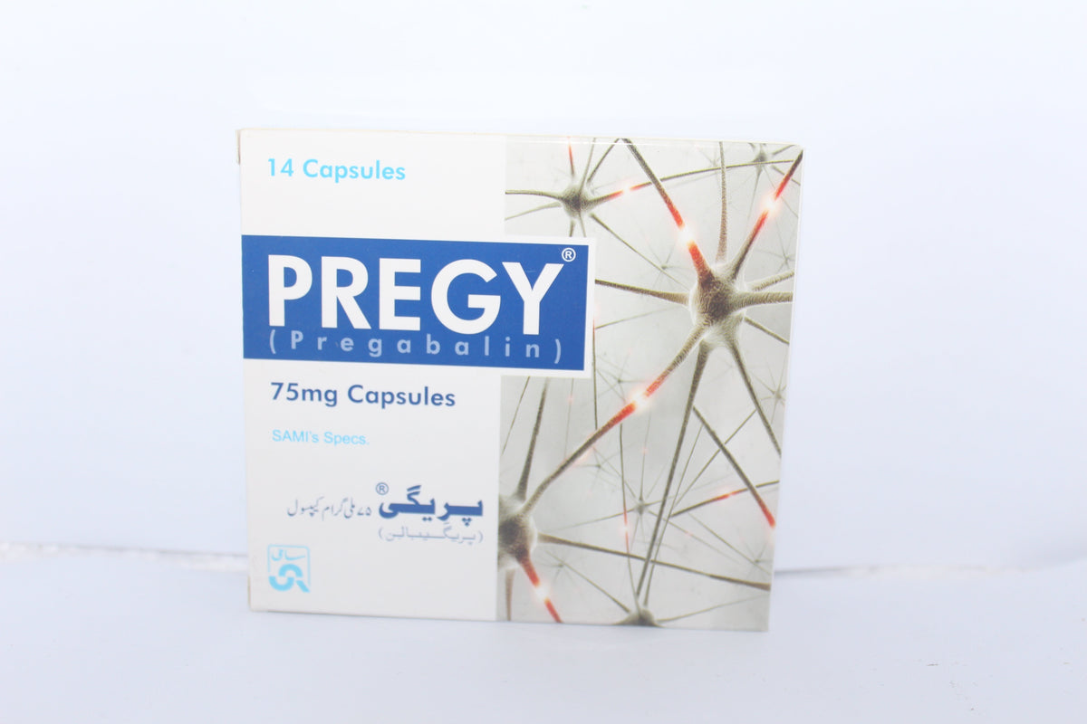 PREGY 75 MG CAPSULE 14S | Meri Pharmacy