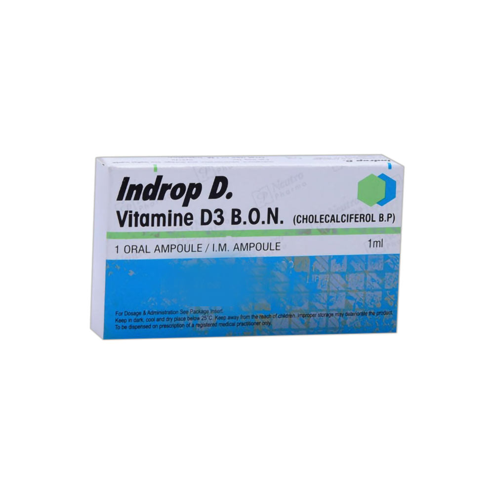 INDROP-D 1ML INJECTION 1S — Meri Pharmacy