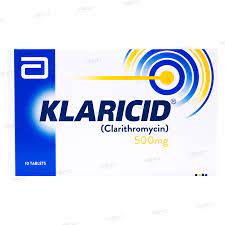 KLARICID TABLET 500 MG 10S | Meri Pharmacy