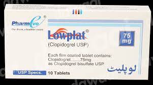 LOWPLAT TABLET 75 MG 10S | Meri Pharmacy