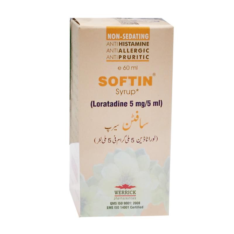 SOFTIN SYRUP 60ML 1S | Meri Pharmacy
